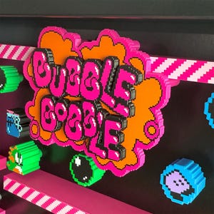 Bubble Bobble Shadow Box 3D Diorama 10.5” X 10.5” X 2.5” - Fan Art ...