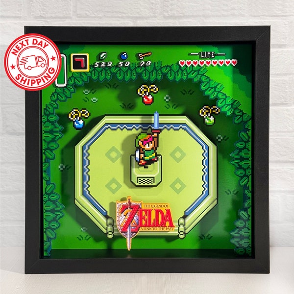 Link and Zelda - Etsy