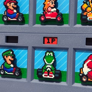 Super Mario Kart Shadow Box 3D Diorama 10.5” X 10.5” X 2.5” - Fan Art ...