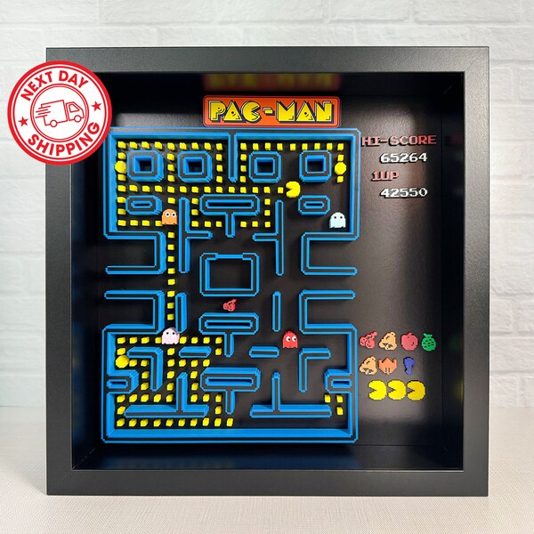 Pacman Decorations - Etsy