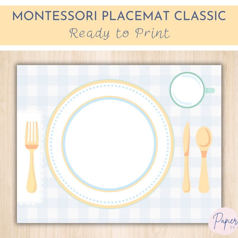 Educational Table Mats - Etsy