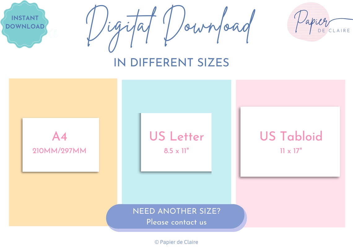 Montessori Kids Printable Placement Classic | Toddler Preschool Table ...