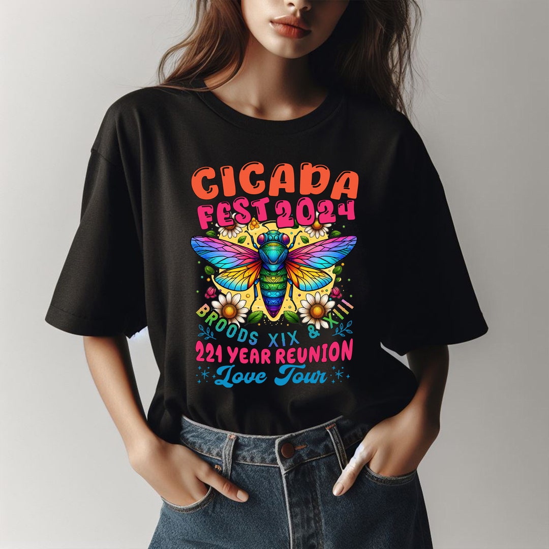 Cicada Lover Cicada Fest 2024 Broods XIX & XIII Png, Cicada 2024 Png ...