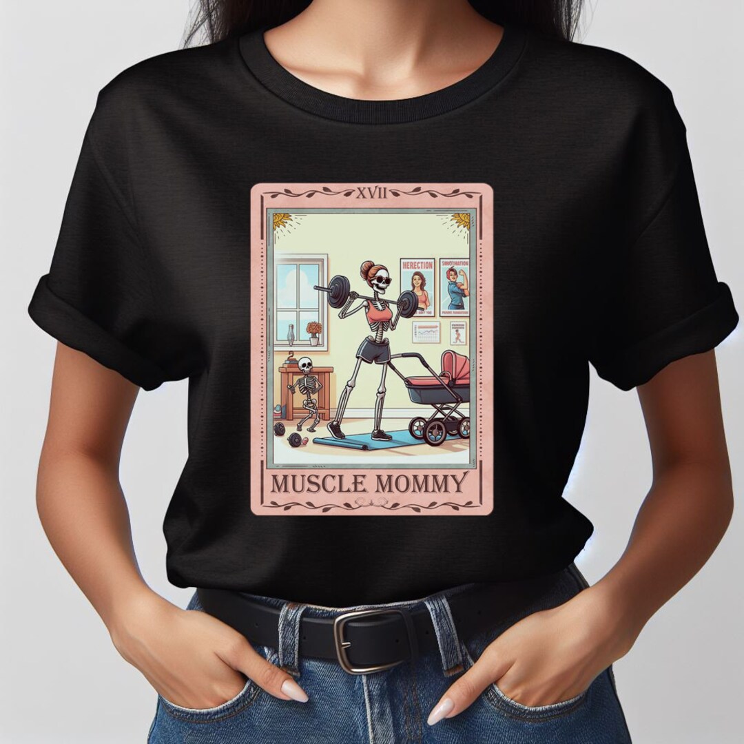 Muscle Mommy Png, Funny Gifts for Gym Lovers Png, Funny Mom Png ...