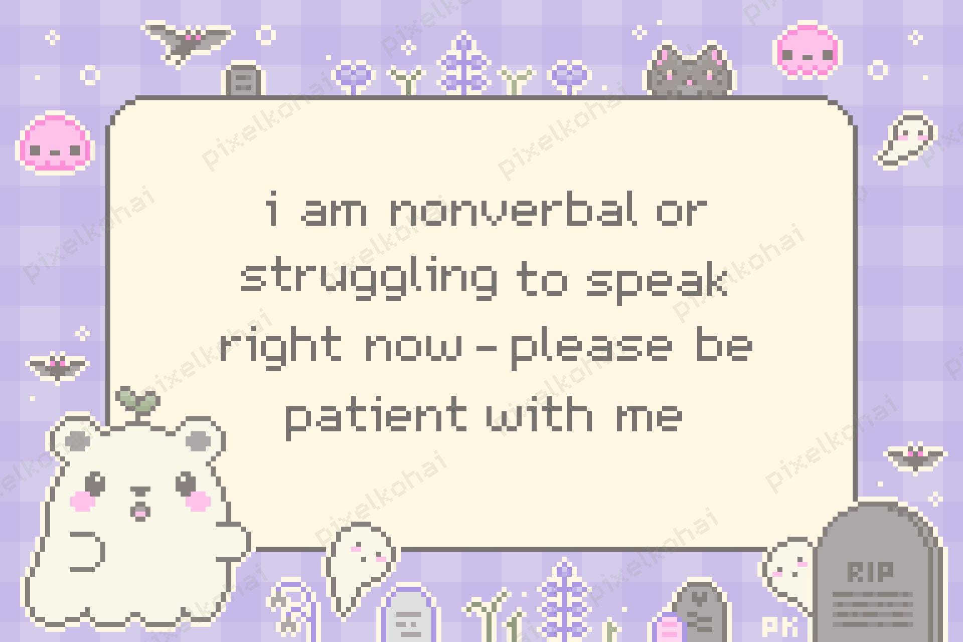 Spooky Cute Printable Communication Cards | Autism, ADHD, Nonverbal ...