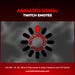 Animated Buffer Twitch Emote: Lost Connection Signal for Twitch/kick ...