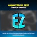 Animated 2D Text Emote Twitch Emotes Animated Emotes 2D Text Emotes ...