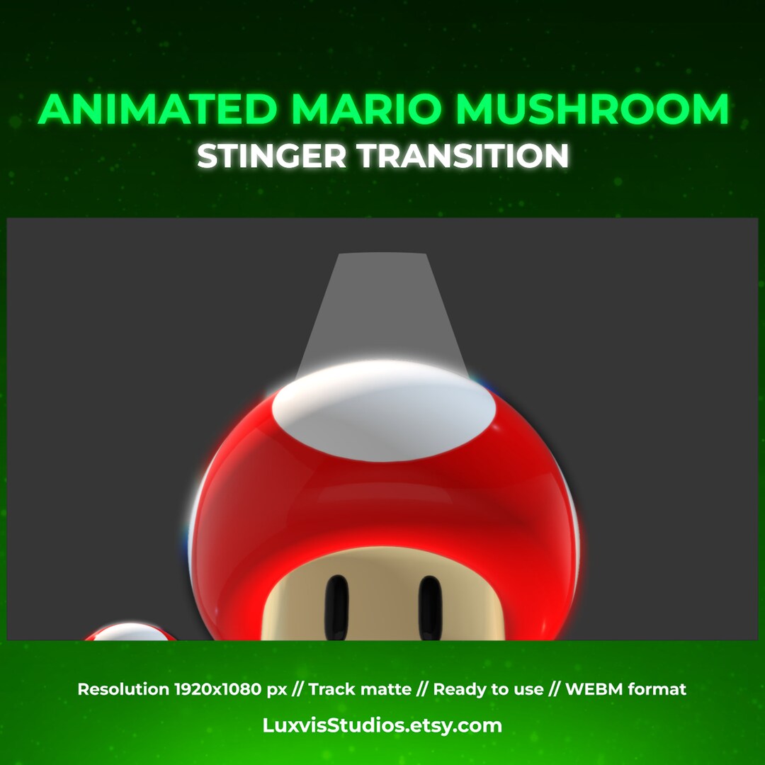 Mario Bros Stinger Transition | Super Mario Stream Transition ...