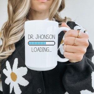 Doctor is Loading Mug, Custom Doctor in Progress Mug, Student Doctor ...