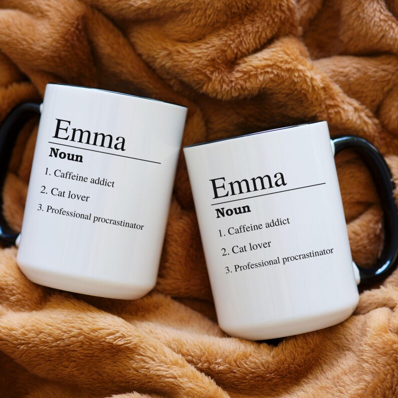 Personalized Name Definition Mug, Custom Name Mug, Personalized Name Mug, Personalized ...