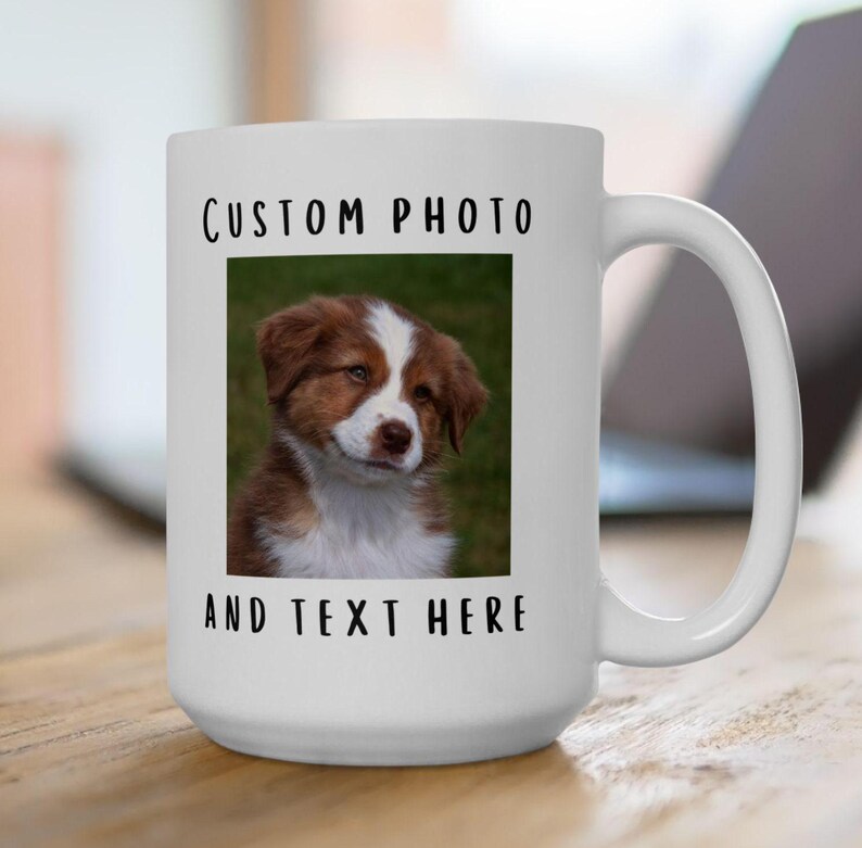 Custom Family Photo Mug, Family Photo Mug, Photo Mug, Personalized Mug ...