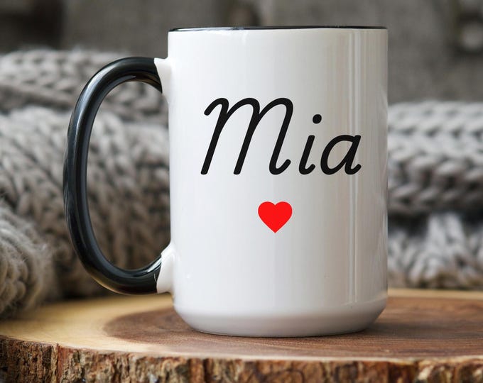 Personalized Mug, Custom Name Mug, Name Mug Personalized, Custom Coffee ...