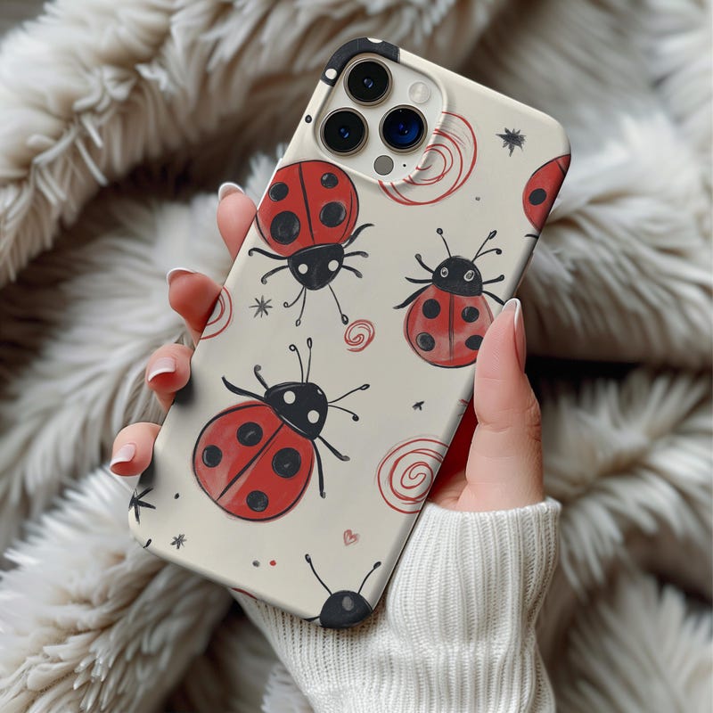Ladybug Phone - Etsy