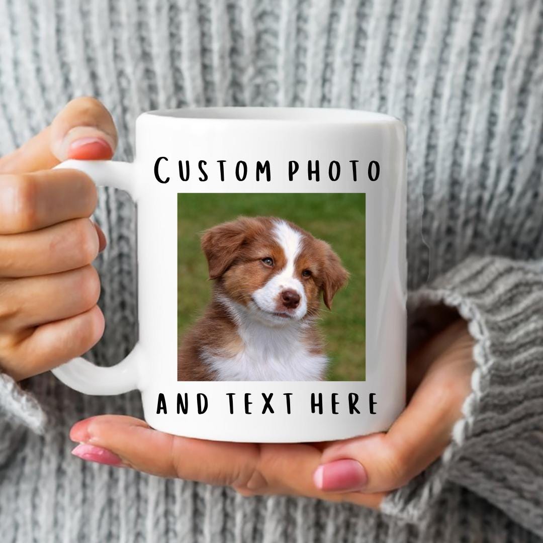 Custom Family Photo Mug, Family Photo Mug, Photo Mug, Personalized Mug ...