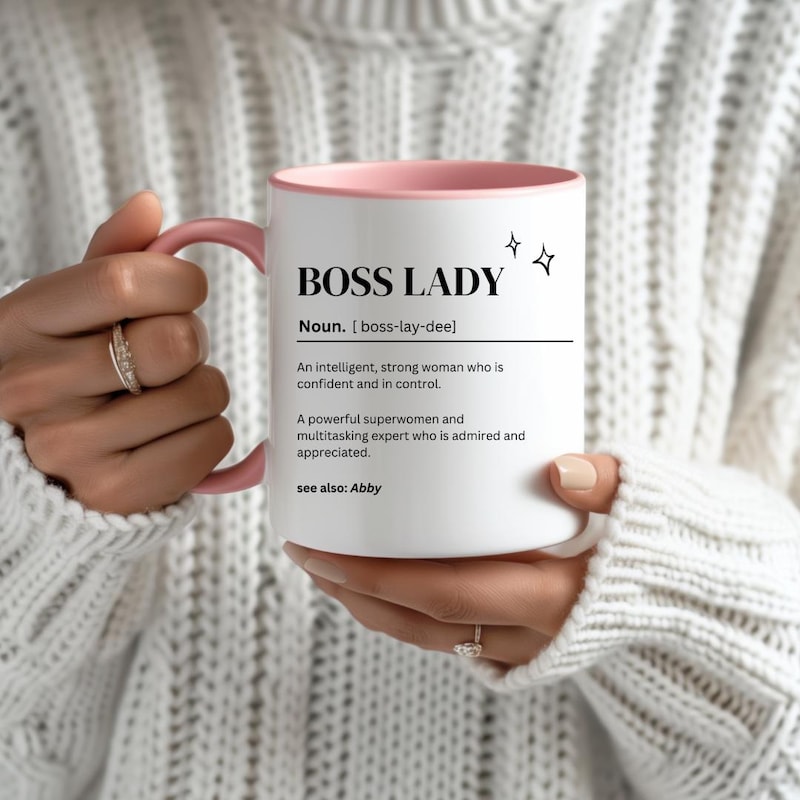 Boss Lady Mug - Etsy