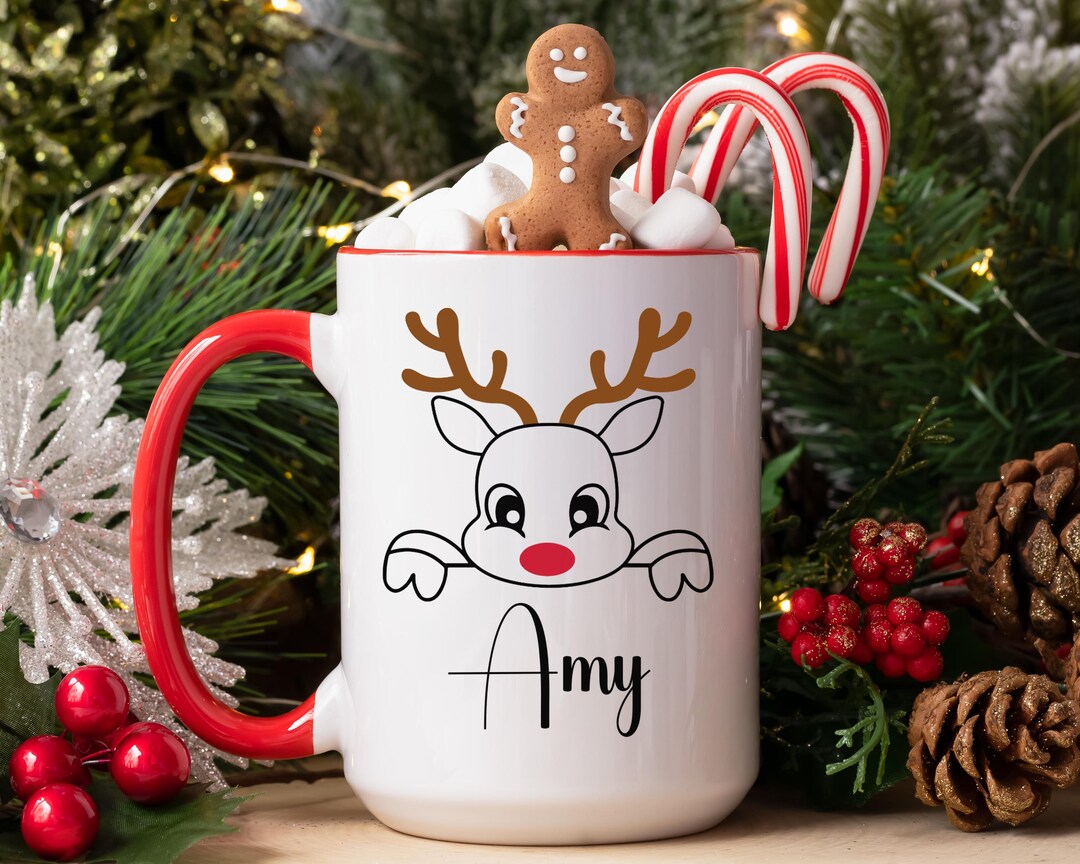 Personalized Christmas Mugs, Funny Christmas Mug, Secret Santa Gift ...
