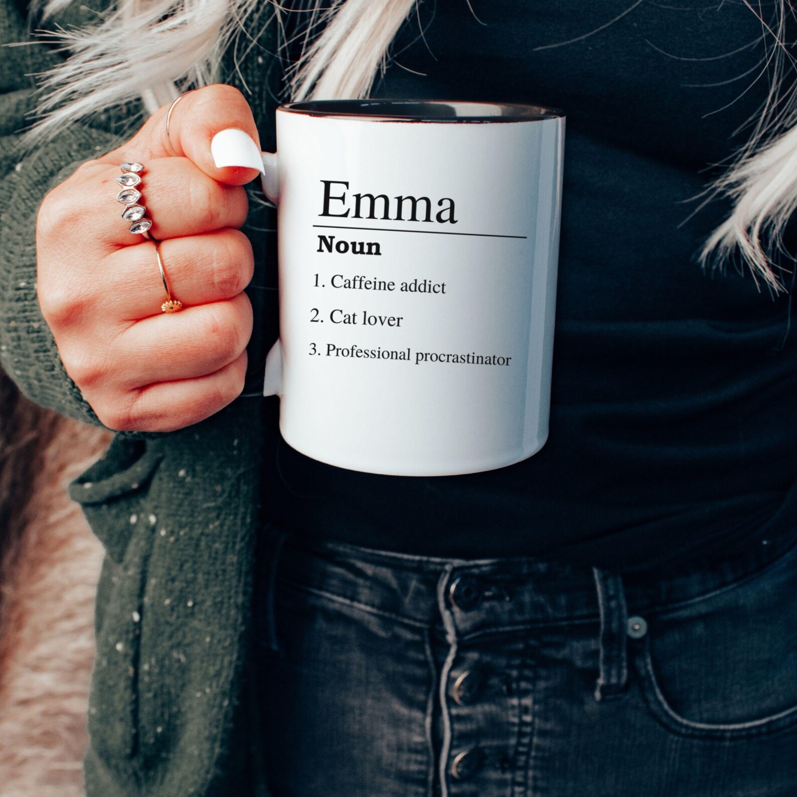 Personalized Name Definition Mug, Custom Name Mug, Personalized Name Mug, Personalized ...