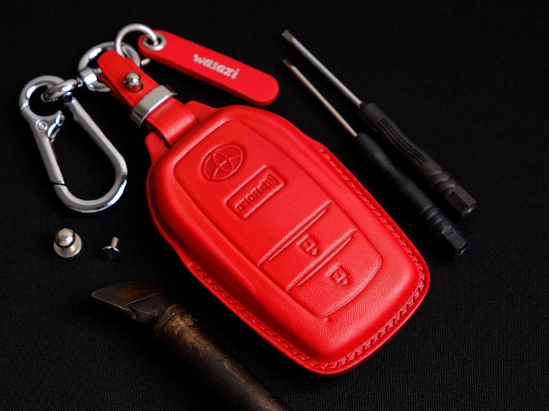 Toyota GR Corolla 2023 2024 Leather Key Fob Cover, Toyota Corolla Key ...