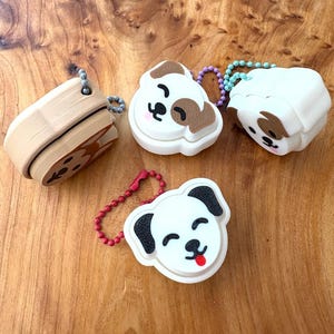 Dog Key Clicker Fidget Keychain | 3d Printed Sensory Toy - Etsy