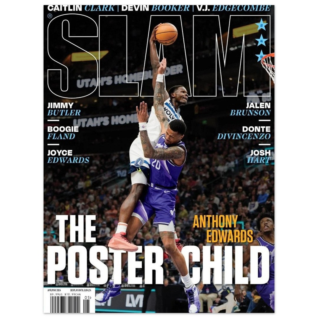 Anthony Edwards SLAM Magazine Poster 30x40cm - Etsy