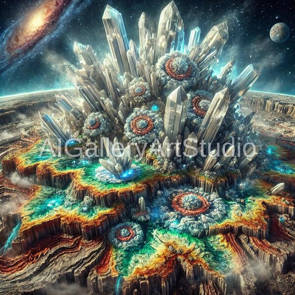 Crystal Formations - Etsy