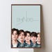 Shinee Fanart Printable | Digital K-pop Idol Vector Portrait Poster - Etsy