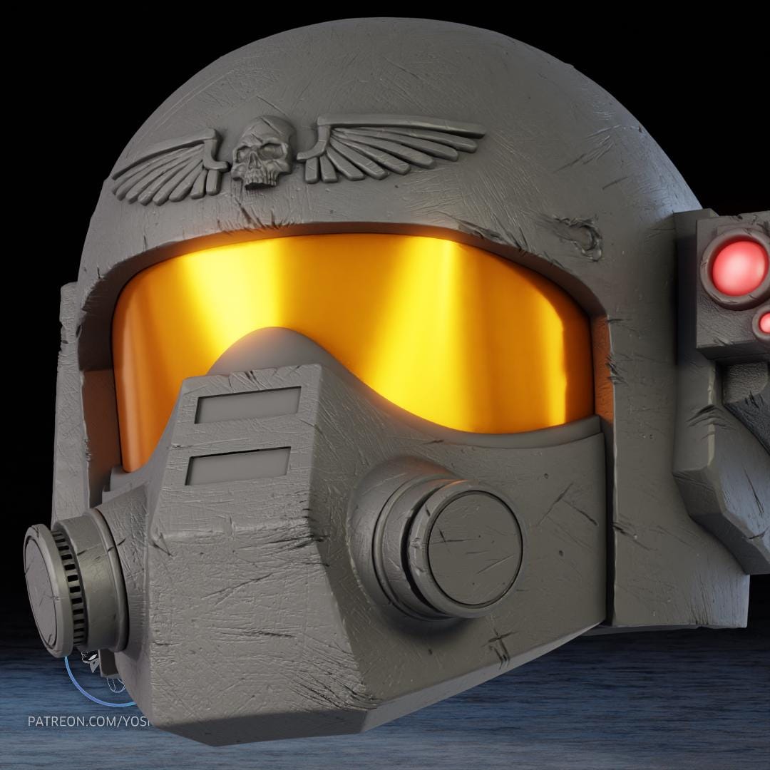 Cadian Imperial Guard Helm - Etsy