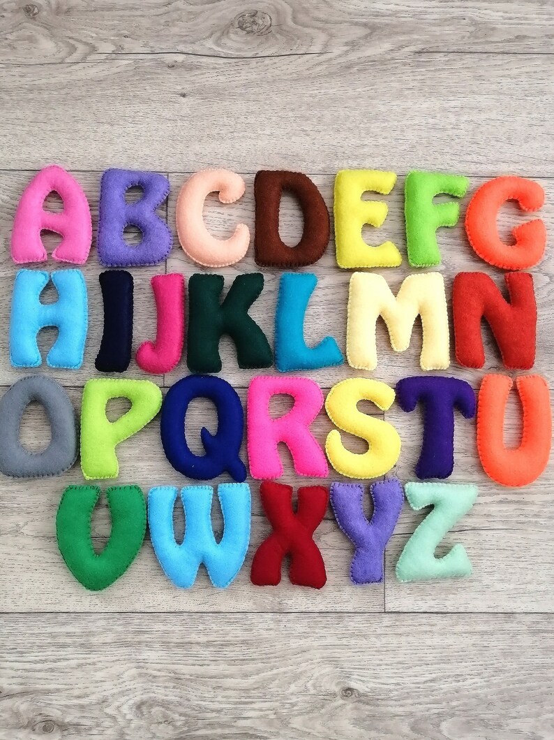 Soft English Alphabet Learning Set for Kids, Fun and Engaging ...