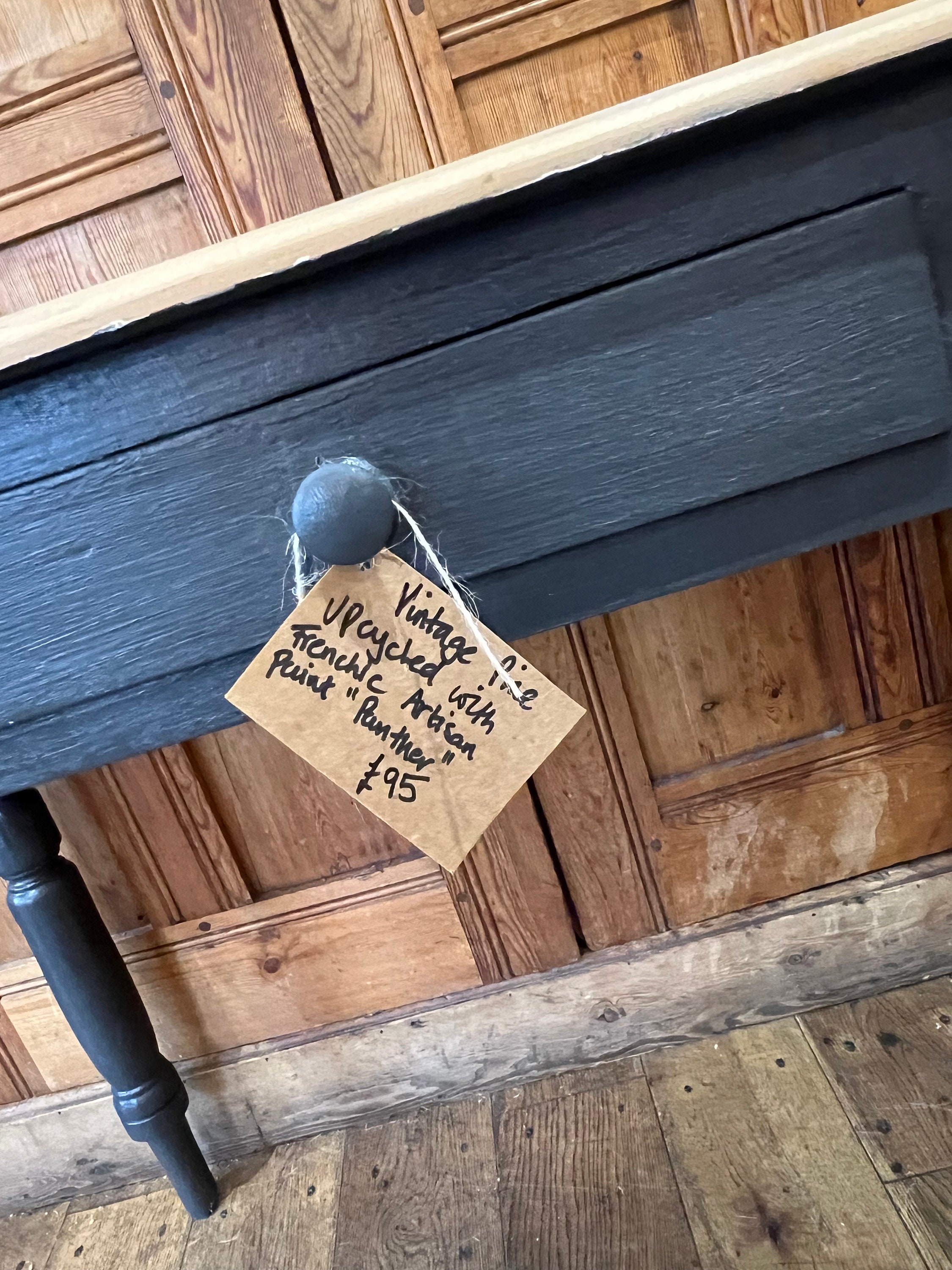 Vintage Console Table Frenchic Painted Decoupage Top - Etsy UK