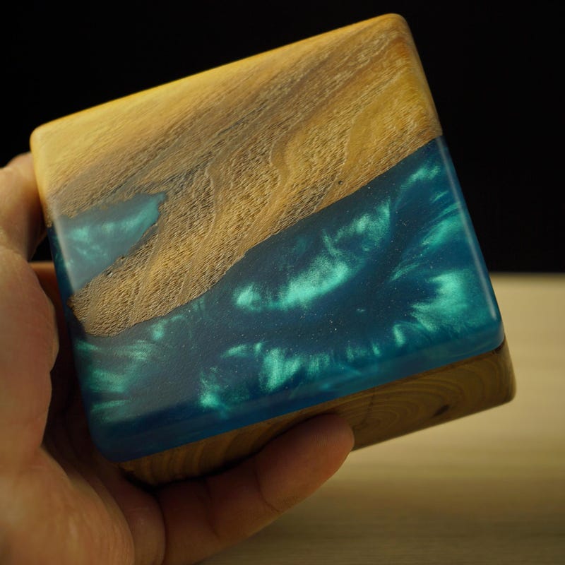 Wood Resin Box - Etsy