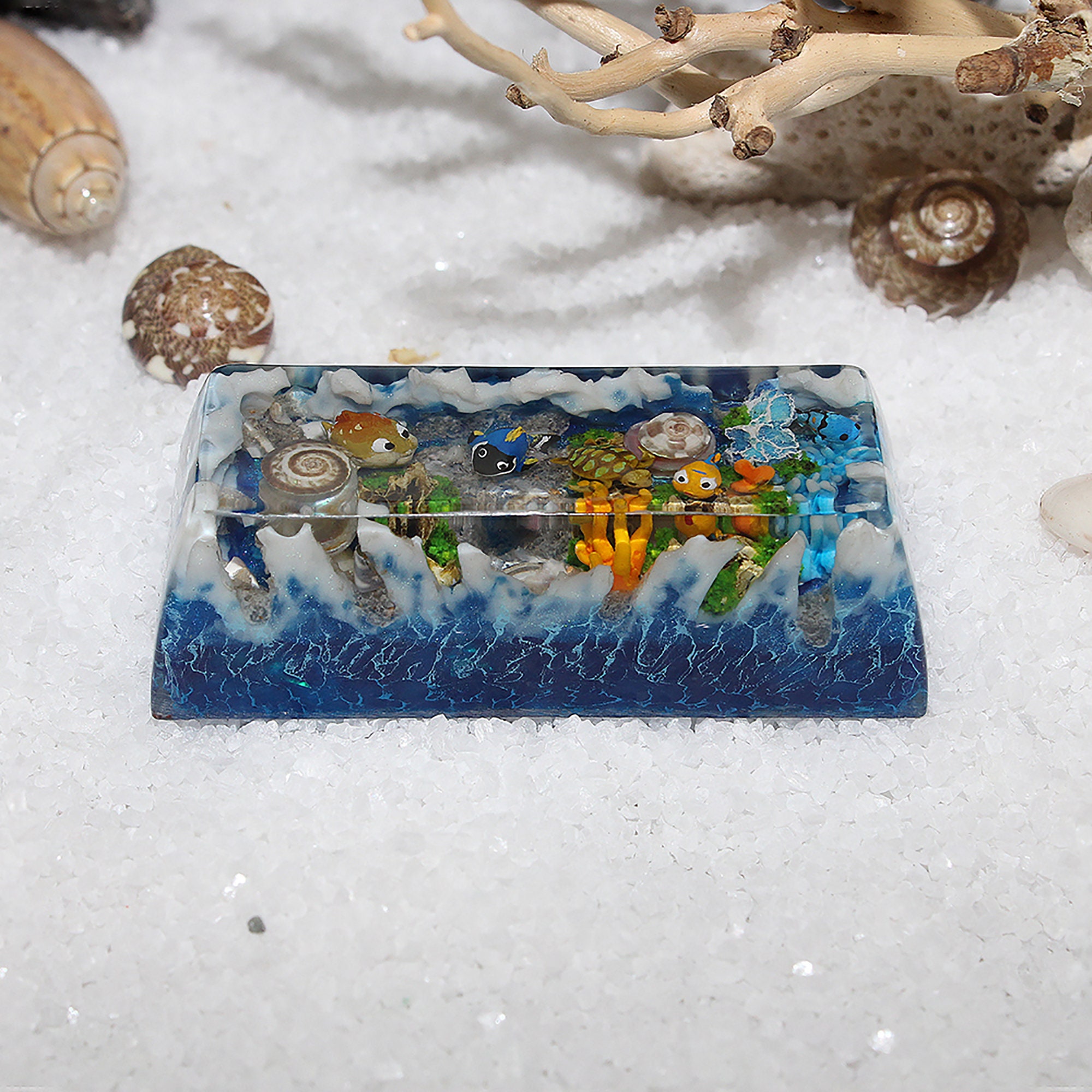 Aqua Aquarium, Custom Keycaps, Keycap Artisan, Mx Keycaps - Etsy