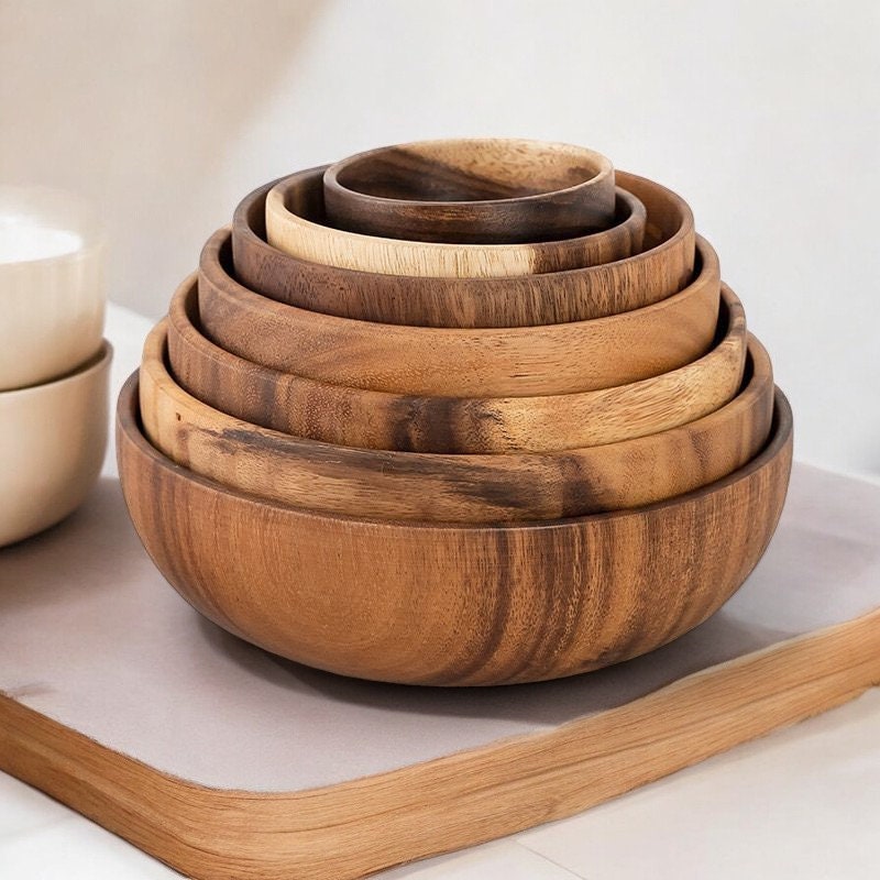 Handmade Wooden Bowls - Etsy