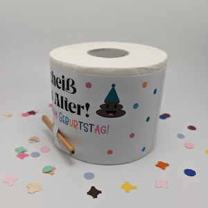 PDF Druckvorlage Geldgeschenk Scheiß aufs Alter, Mitbringsel selber ...