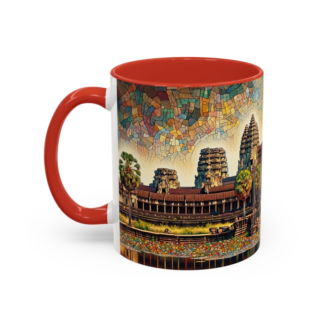 Angkor Wat Mug: Cambodia Travel Souvenir Coffee Cup - Etsy