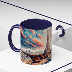 Eiffel Tower Paris Mug: France Travel Souvenir Coffee Cup - Etsy