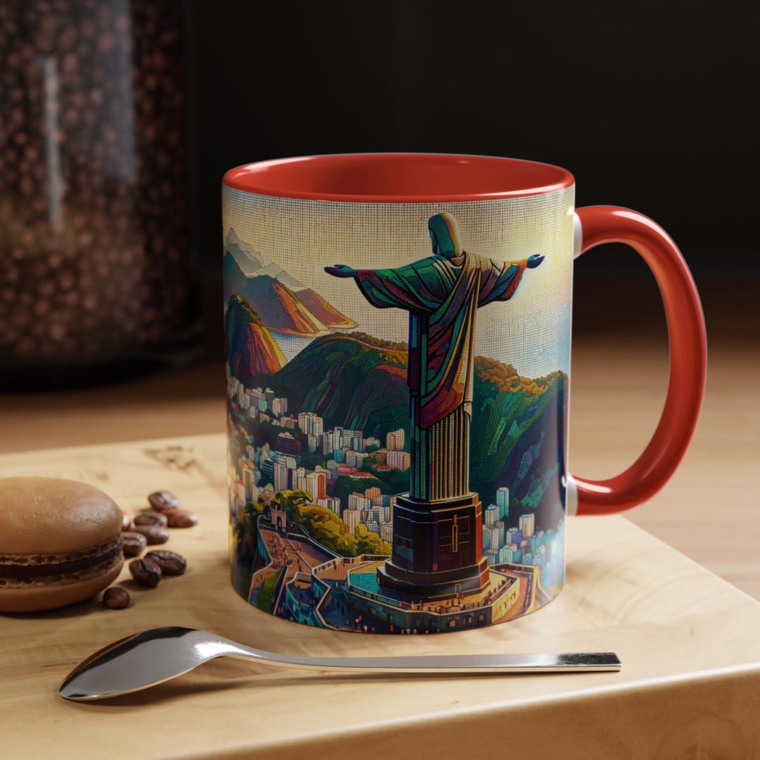 Christ the Redeemer, Rio De Janeiro Mug, Brazil Souvenir, Christ Mug ...