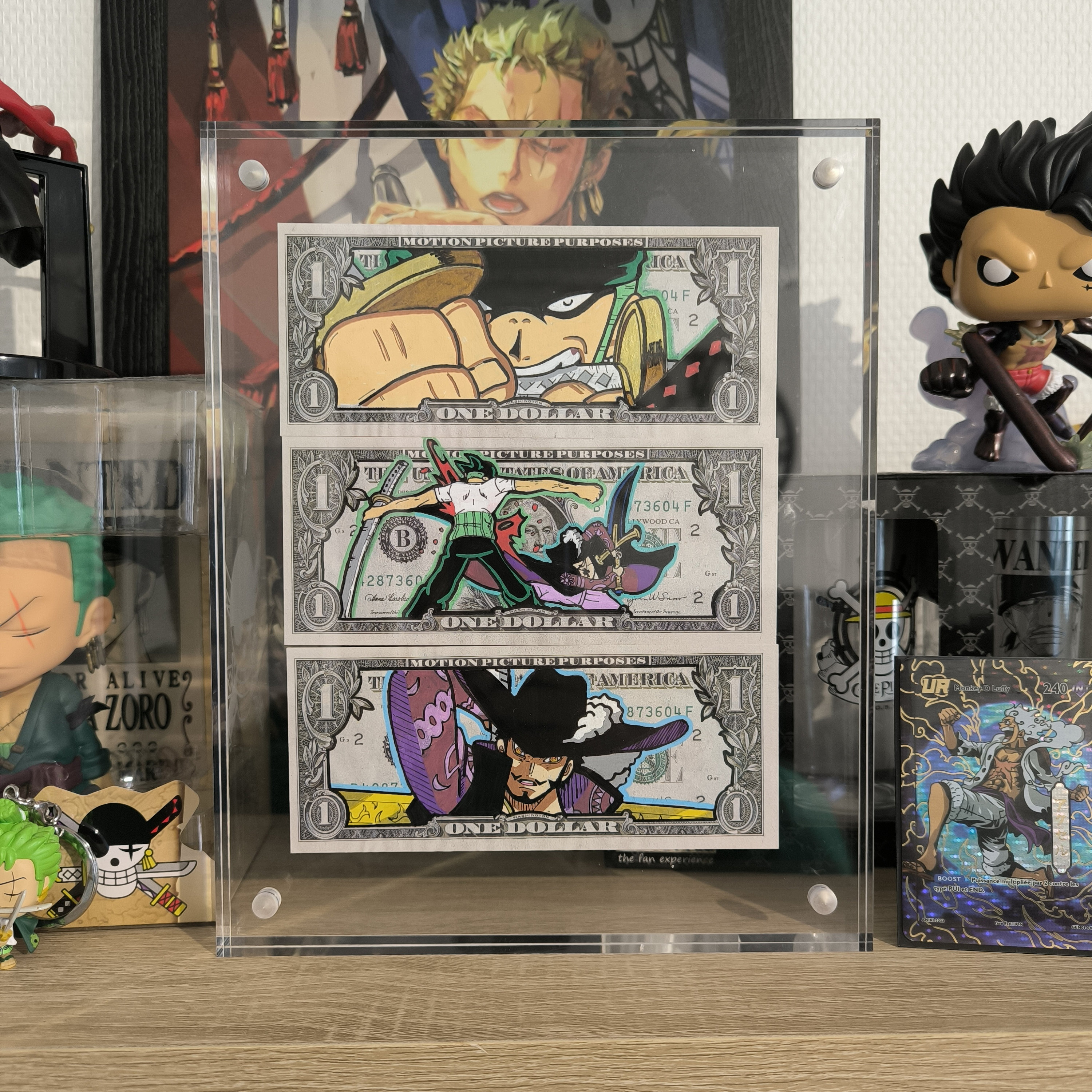 Roronoa Zorro Vs Mihawk - One Piece - Etsy