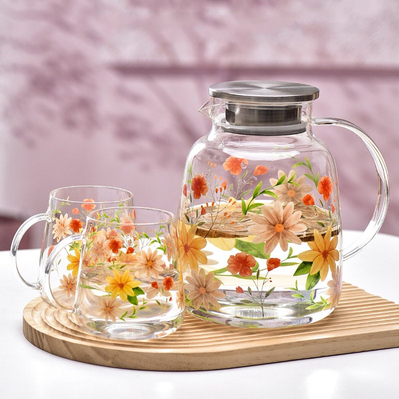 Glass Teapot - Etsy