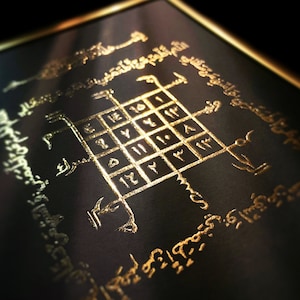 Luck and Success Talisman Amulet Taweez 24K Gold - Etsy