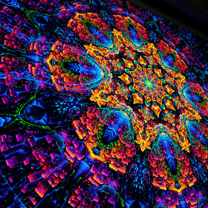Fluorescent Blacklight Posters - Etsy