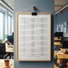 BIG Year Calendar - Etsy