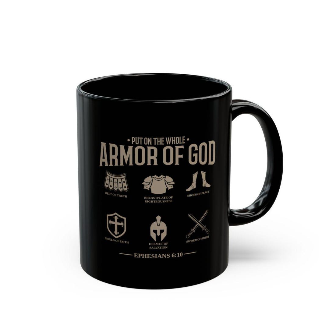 Armor of God Mug / Christian Gift Mug / Religious Gift / Army Warfare ...