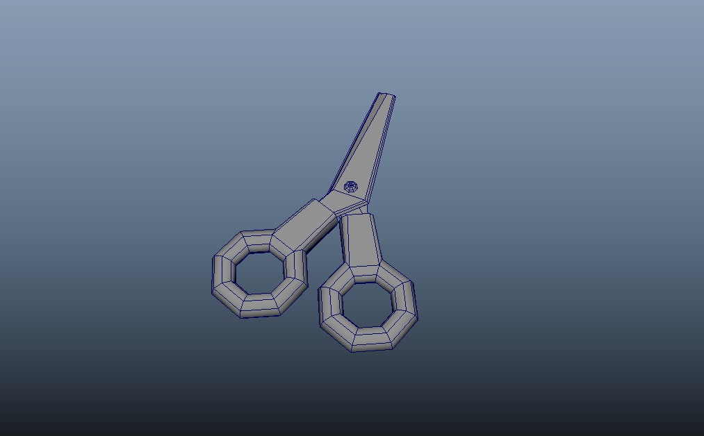 Scissors - 3D Low Poly Asset - Etsy