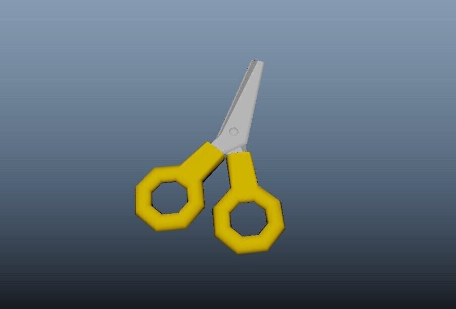 Scissors - 3D Low Poly Asset - Etsy