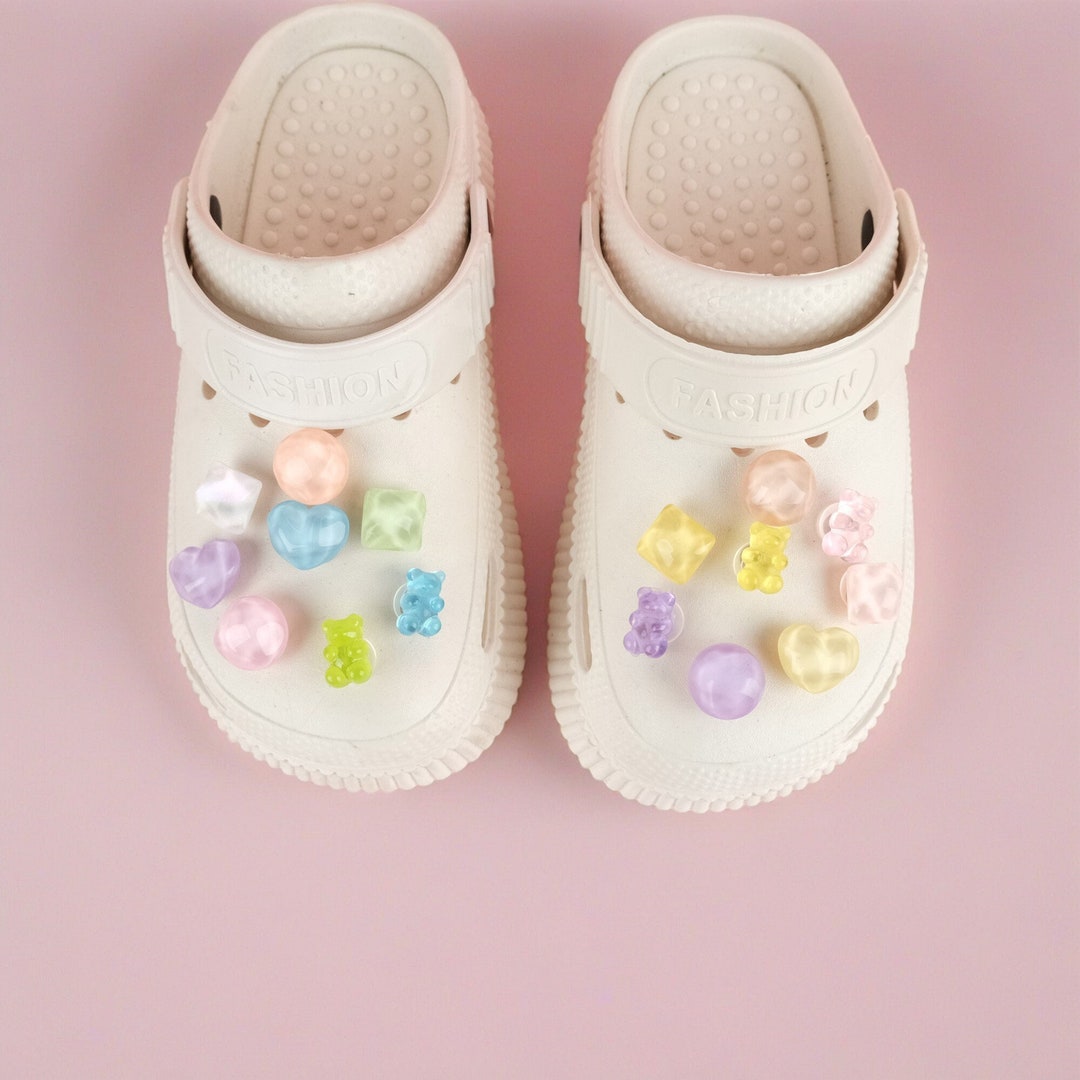 Colorful Bear Croc Charm, Candy Color Croc Charm, Summer Croc Charm ...