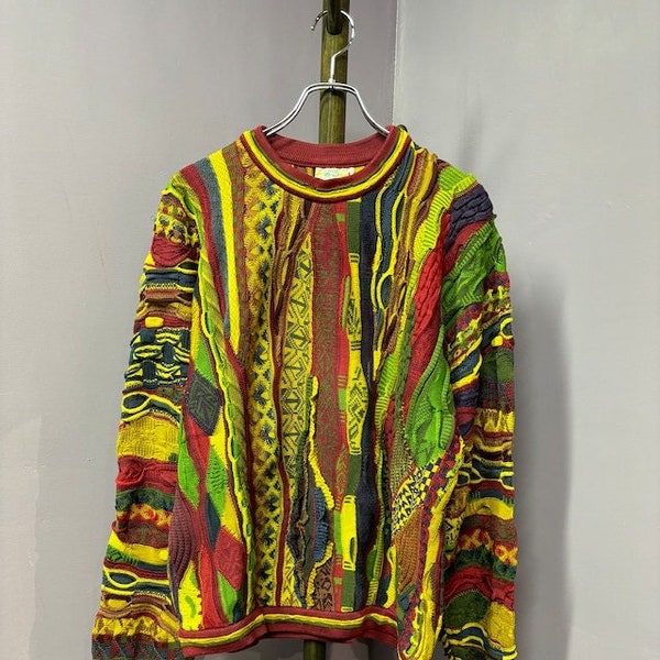 Coogi Sweater - Etsy