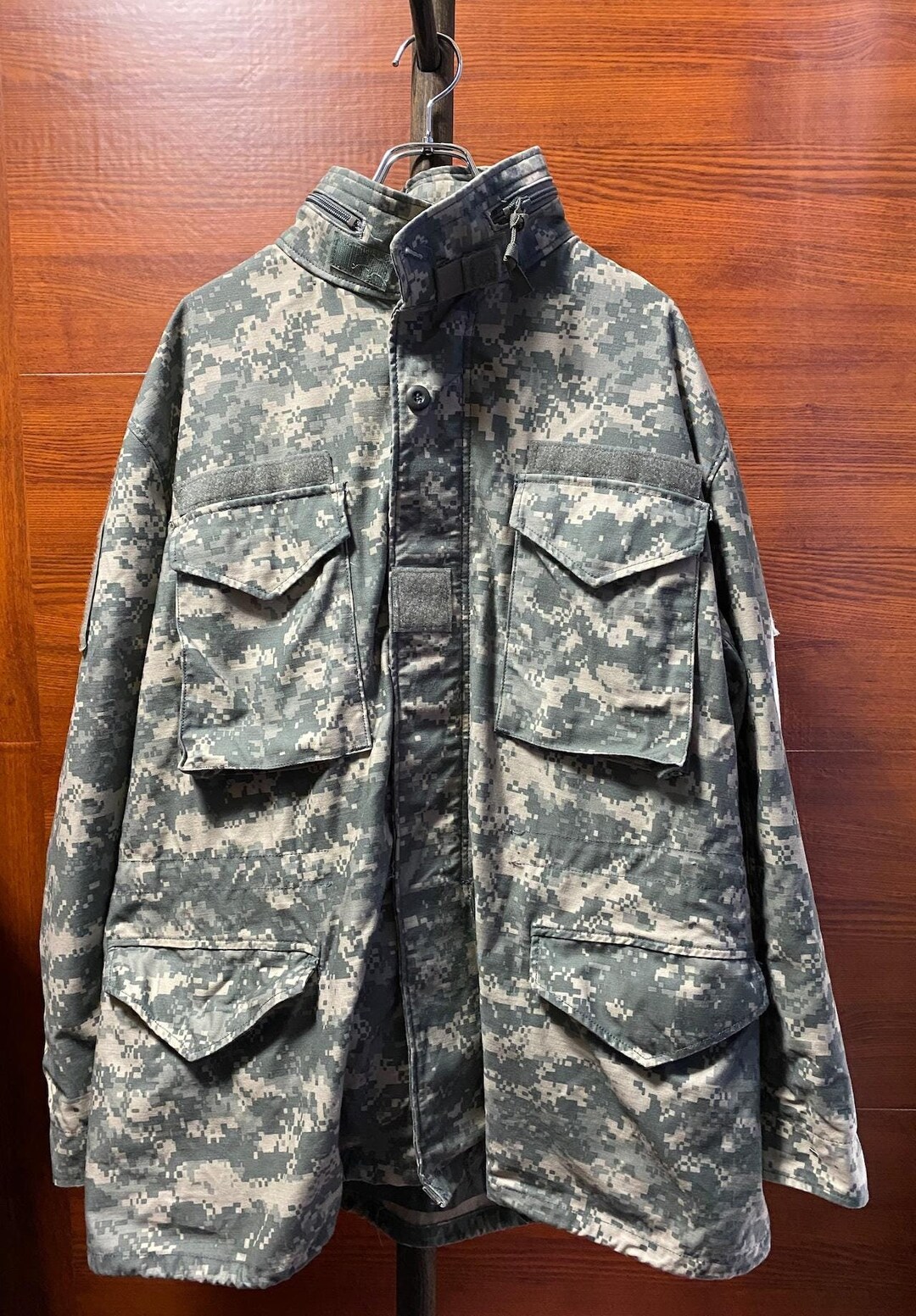 US ARMY / M65 / Ucp Camo Army Digital Camouflage / Jacket US Military ...
