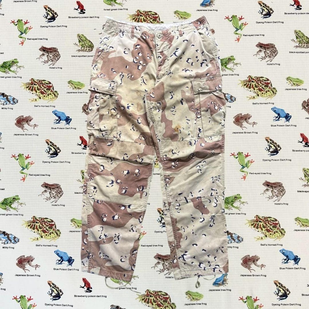 US Army / Desert Camo / Cargo Pants / '6C Chocolate Chip' / Camouflage ...
