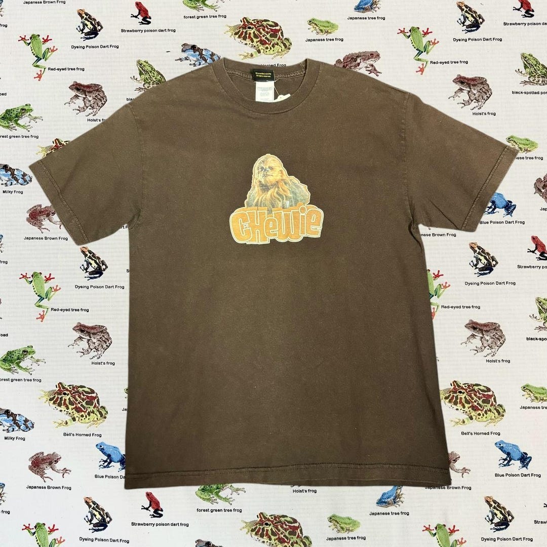 Star Wars / Chewbacca / George Lucas / Brown Movie Character Graphic T ...
