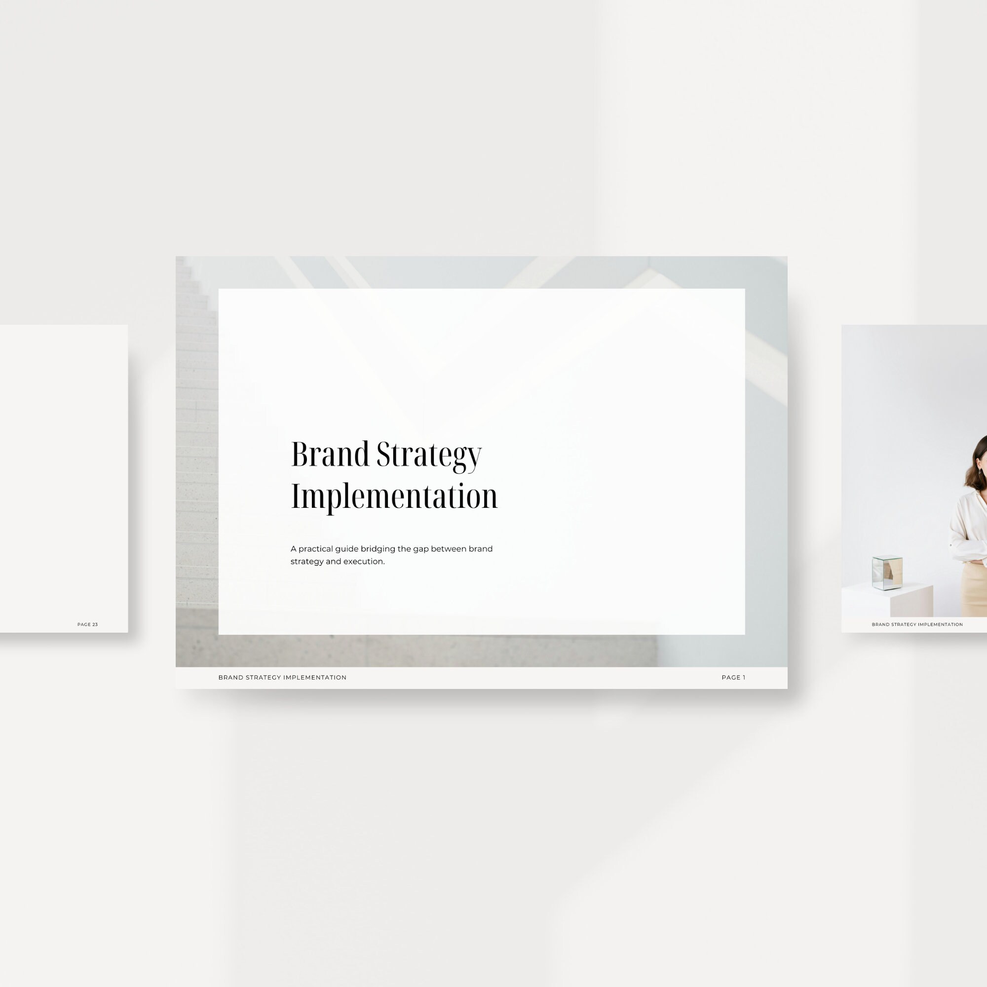 Brand Strategy Template Bundle: 70+ Editable Canva Pages (digital ...